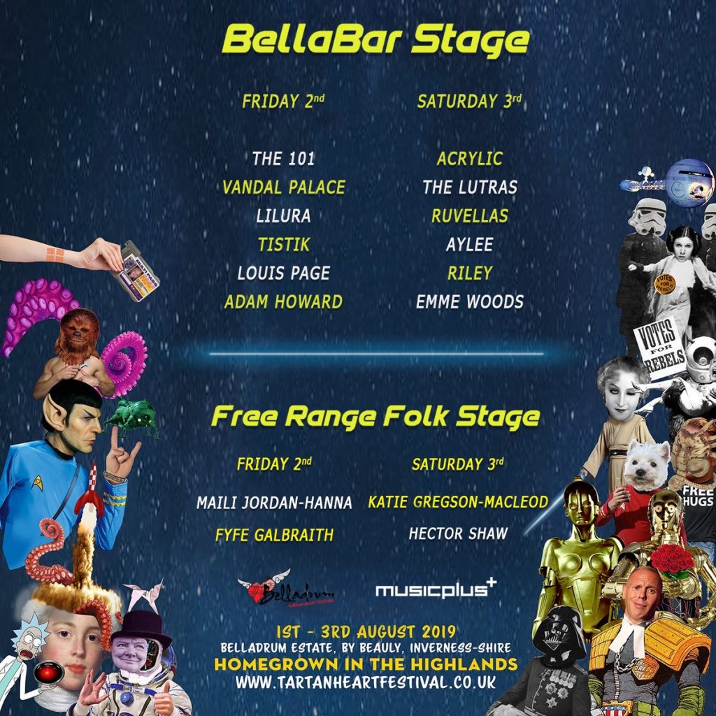 Musicplus+ Artists To Perform At Belladrum Tartan Heart Festival 2019 ...